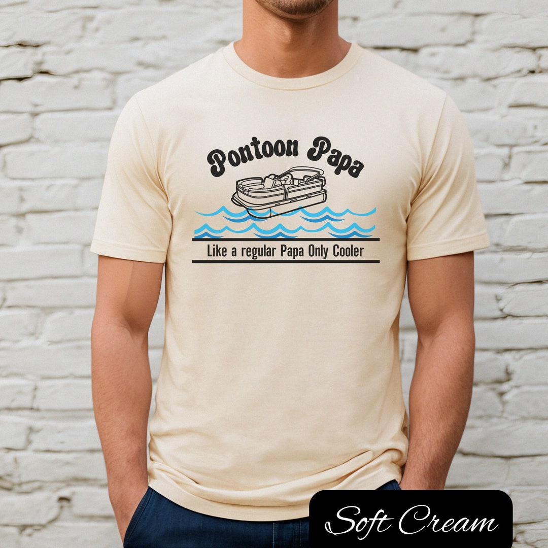 Pontoon Papa on the Pontoon Shirt Party in Slow Motion Pontoon Boat ...