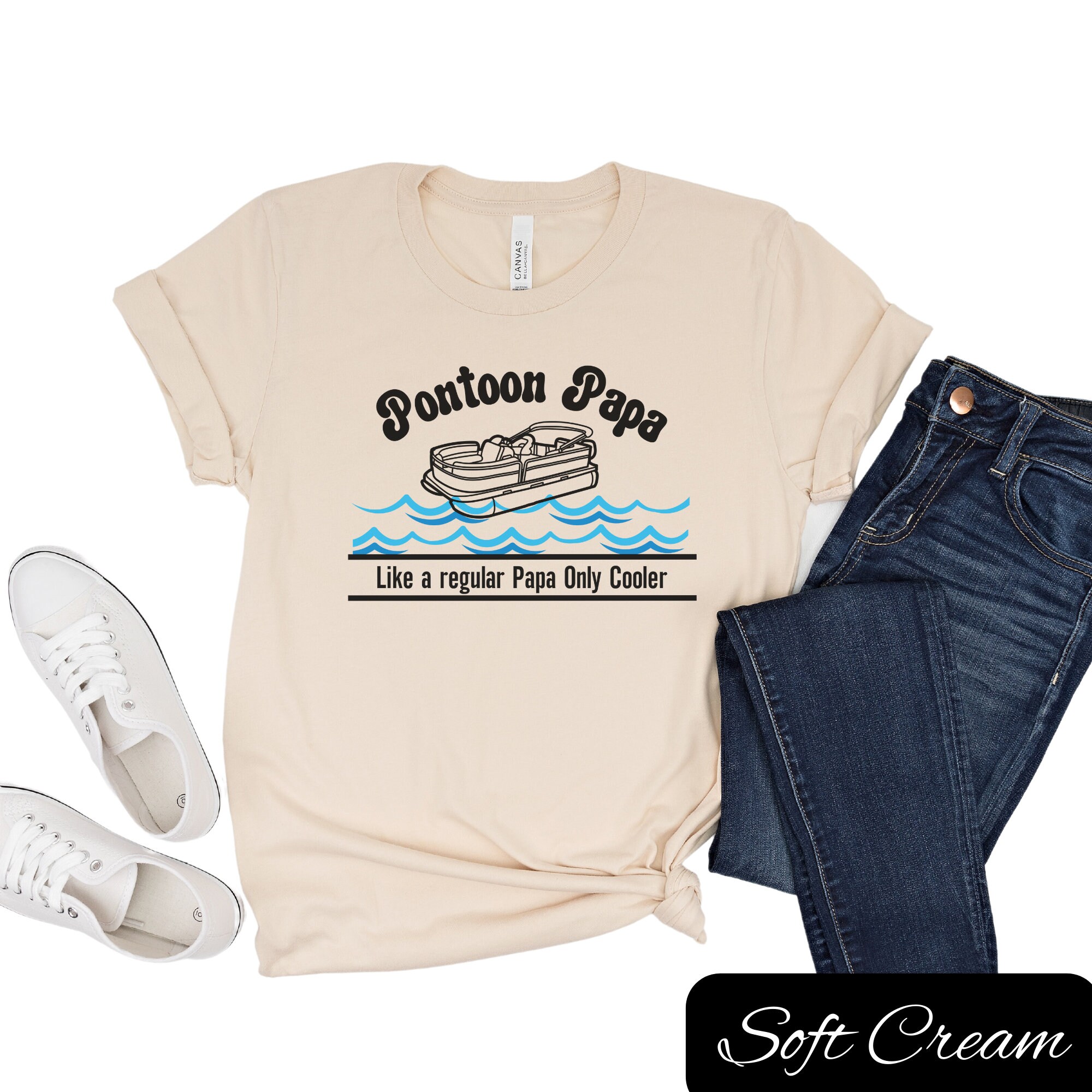 Pontoon Papa on the Pontoon Shirt Party in Slow Motion Pontoon Boat ...