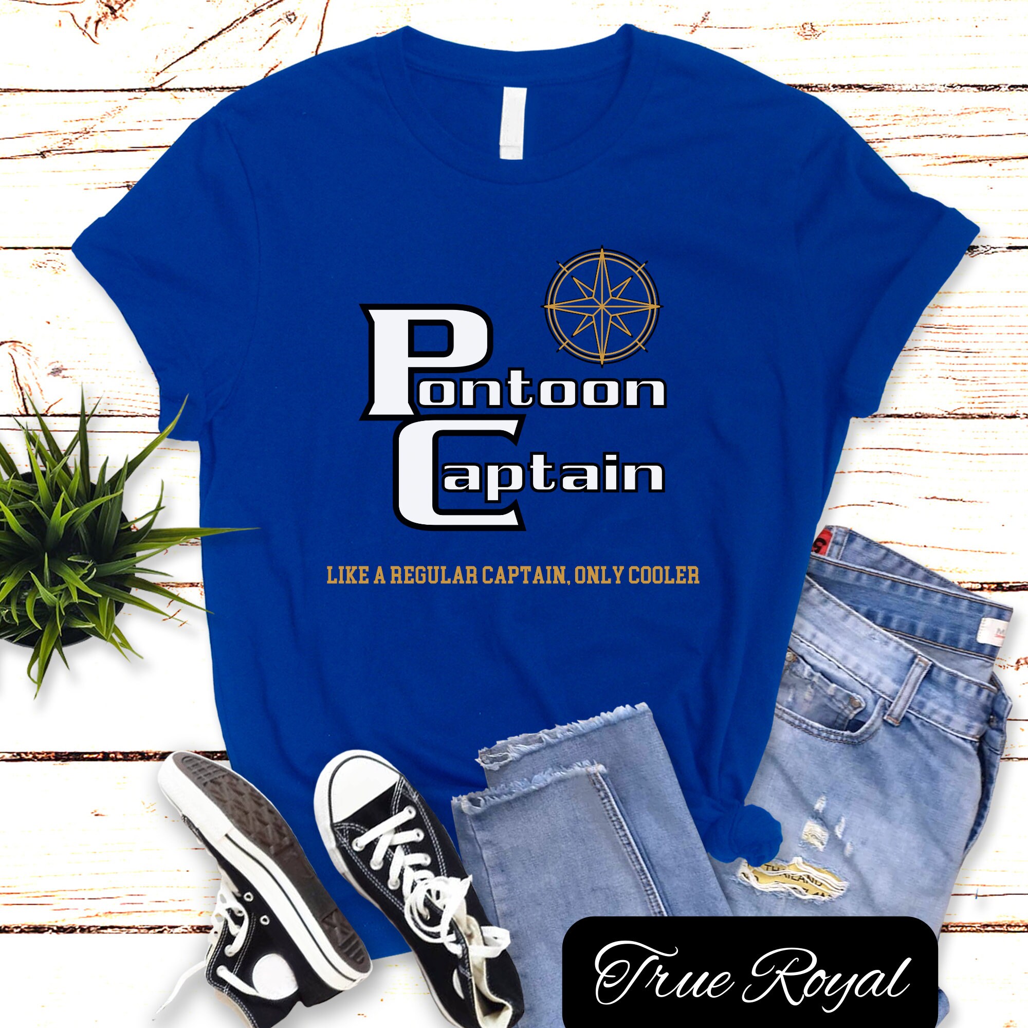 Pontoon Captain Captoon Pontooning Party on the Pontoon Shirt Party in ...