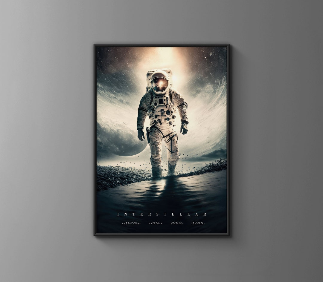 Interstellar Printable Poster - Mesmerizing Sci-fi Artwork for Wall ...