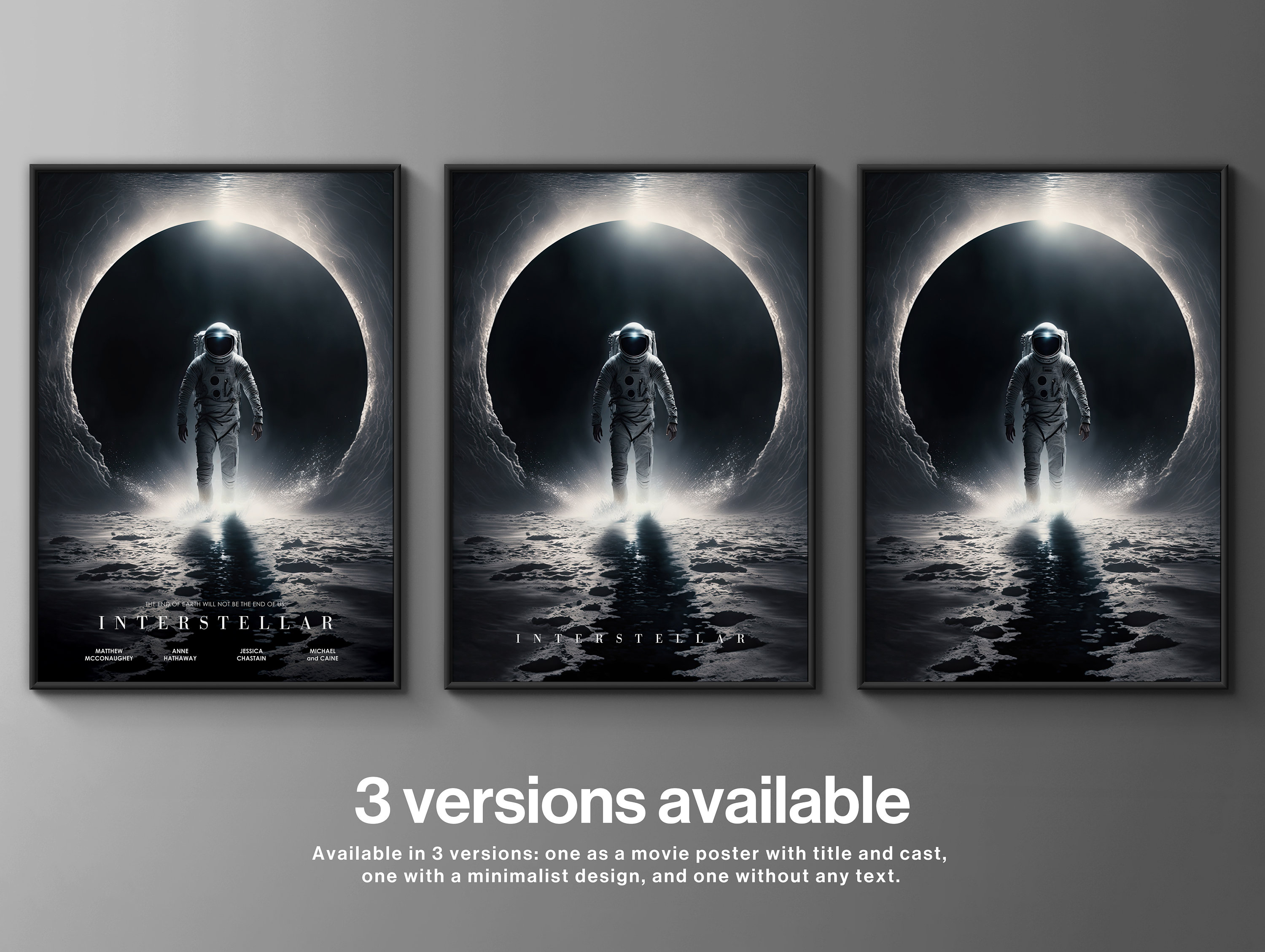 Buy Interstellar Printable Poster - Mesmerizing Sci-fi Wall Art- Movie ...