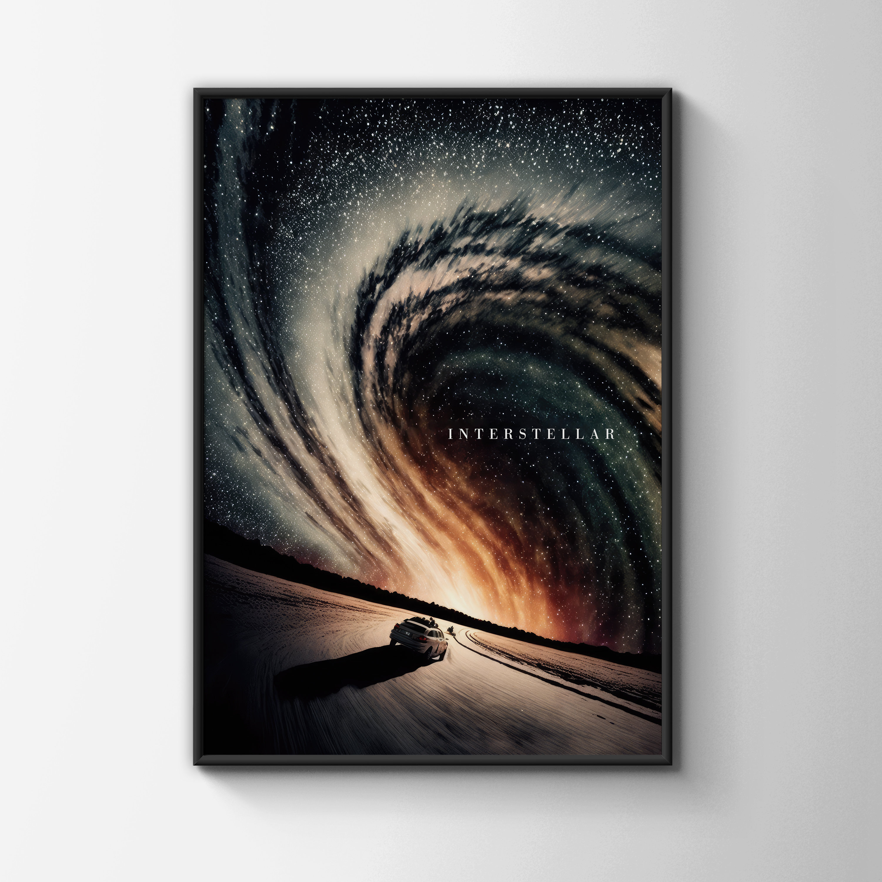 Interstellar Poster, With And Without Text | Interstellar, Movie Poster