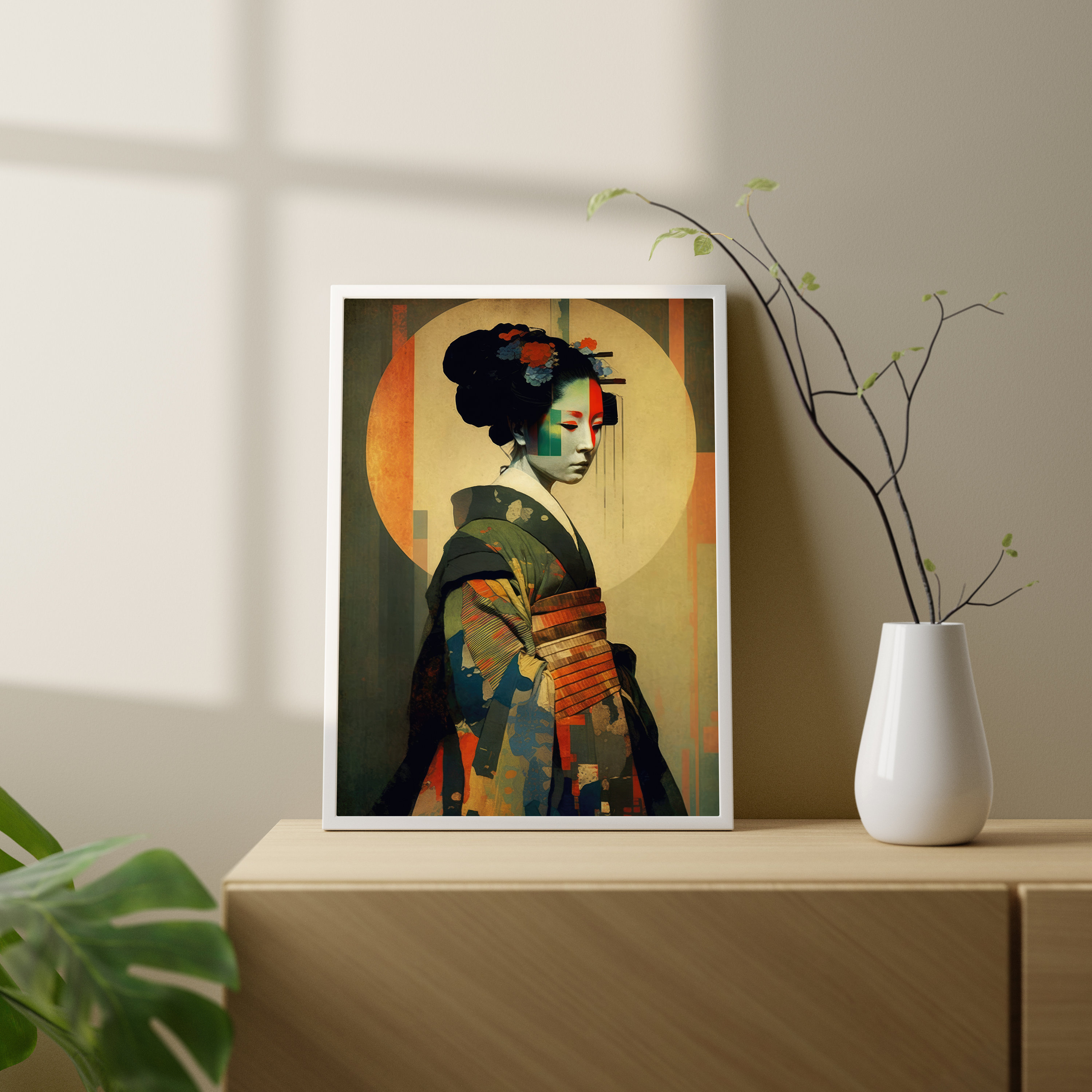 Japanese Contemporary Art Poster | Japanese Art, Wall Art for Modern ...