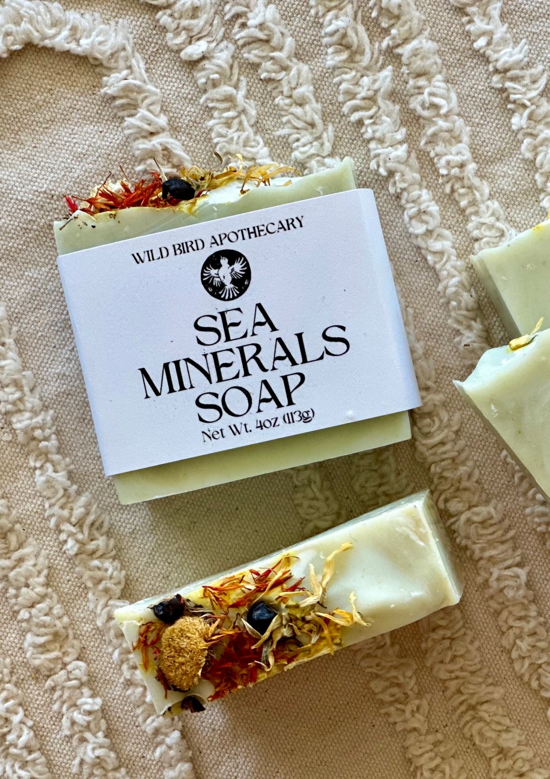 Natural Bar Soap // Sea Minerals Soap // Handmade // Palm Free ...