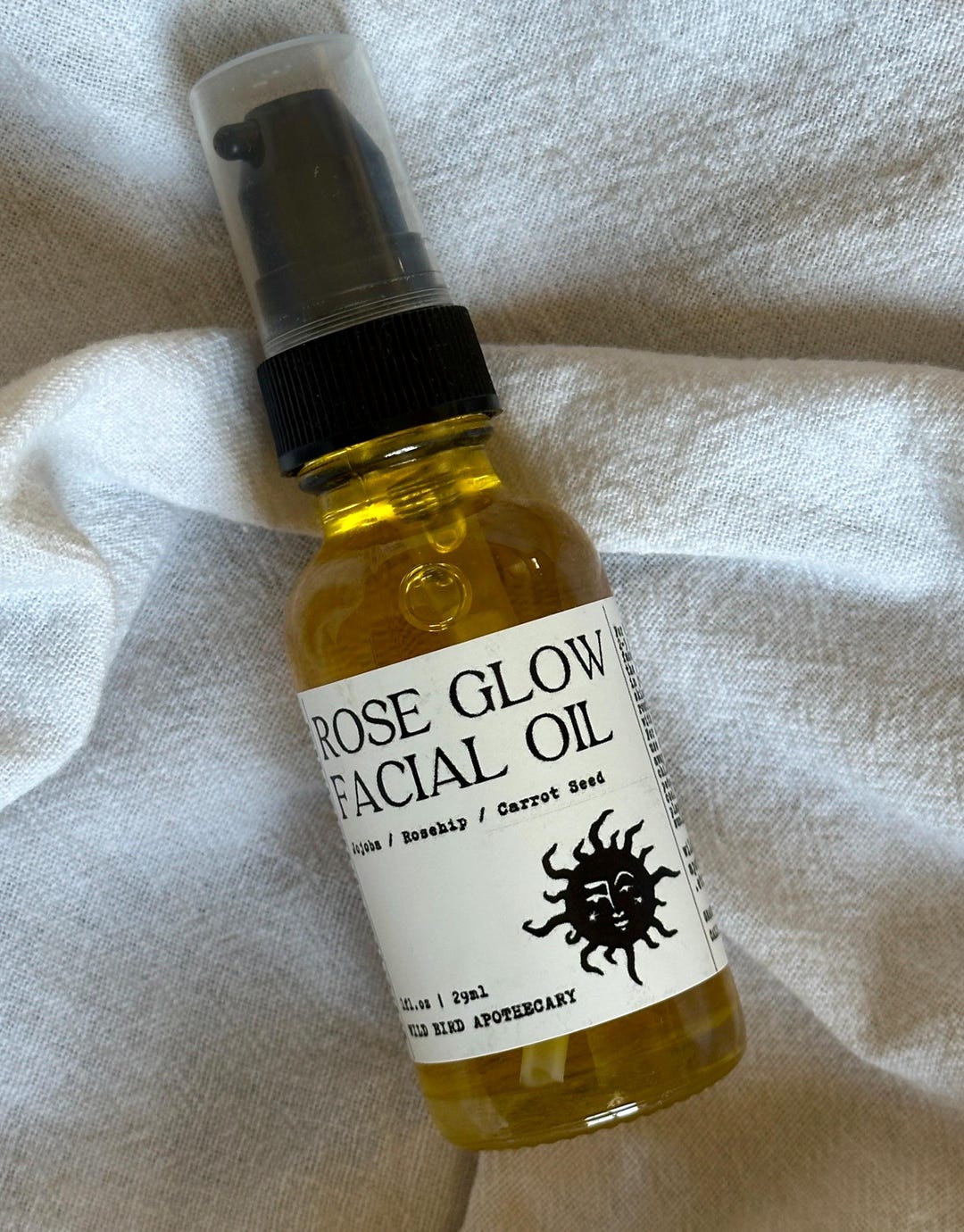 Organic Facial Oil // Facial Serum // Natural Skincare // Glowing Skin ...