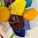 Bandana Wreath, Made With Cotton Bandanas. Multi Colored. Creative Fun ...