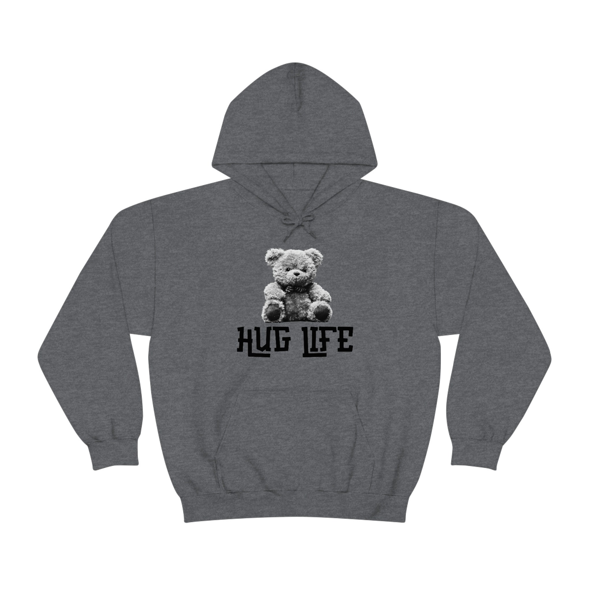 Hug Life Teddy Bear Hoodie, Hug Life, Hug, Bear, Thug Life, Gangster ...