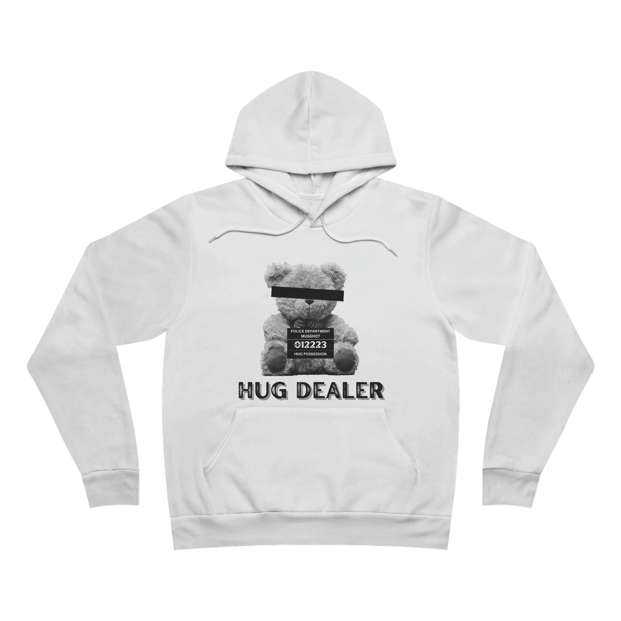 Hug Dealer Redacted Hoodie, Teddy Bear, Thug Life, Hug Life, Gangster ...