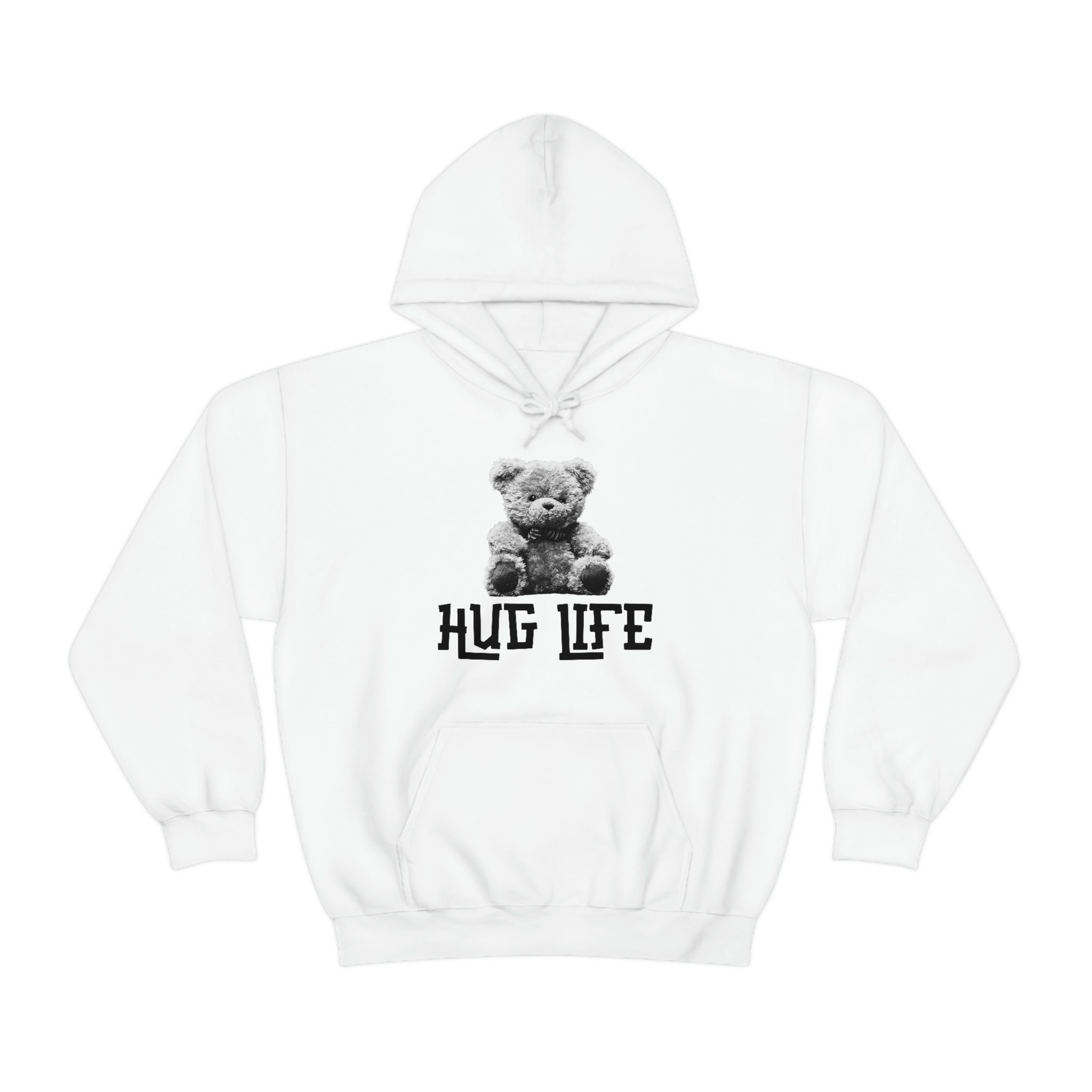 Hug Life Teddy Bear Hoodie, Hug Life, Hug, Bear, Thug Life, Gangster ...
