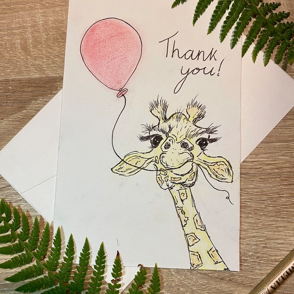 Hand Drawn Cards - Etsy