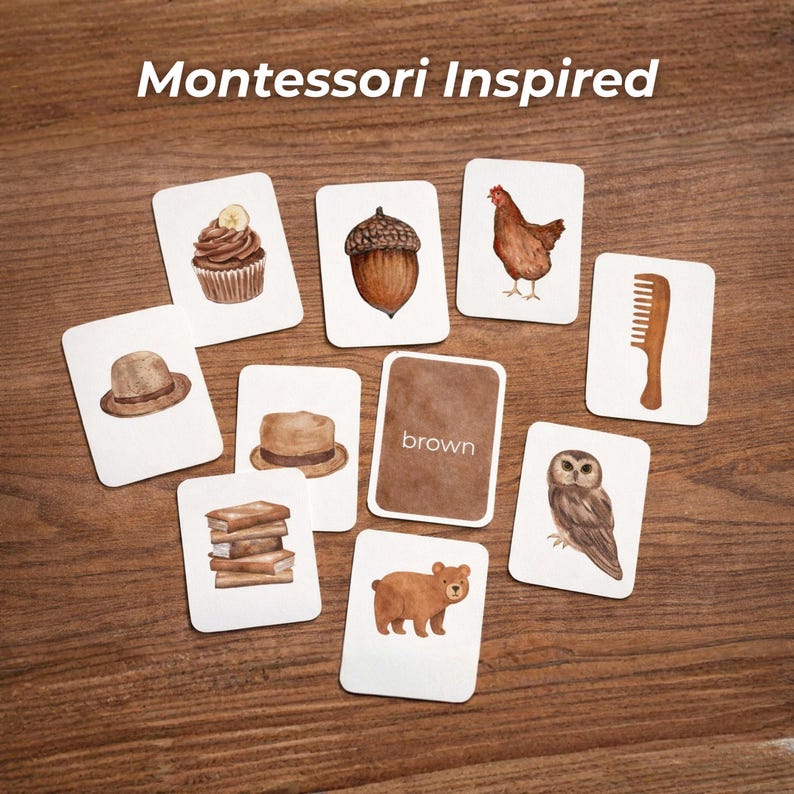 Extended Colors Flashcards – Printable Learning Cards for Kids – 6 ...