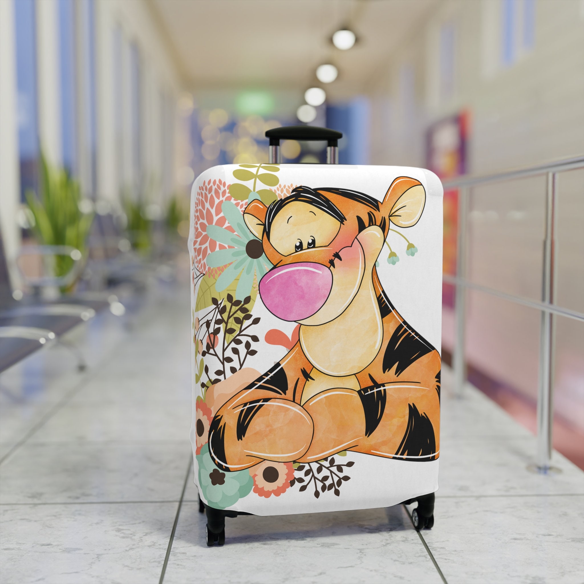 Tigger Luggage Cover For Suitcase, Winnie The Pooh And Tigger Luggage ...