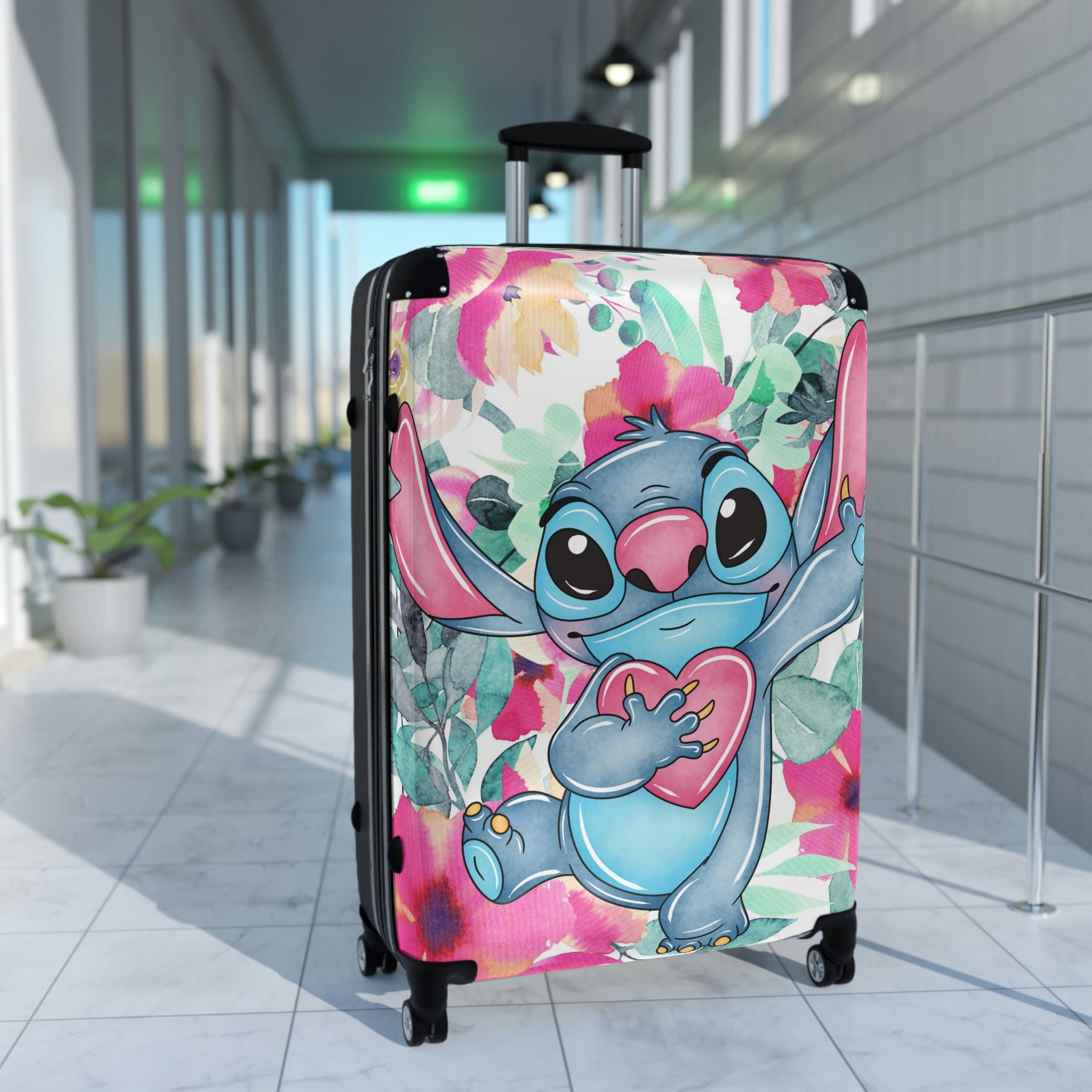 Stitch suitcases, Lilo and Stitch suitcase sold by Jacquelin Refutation ...