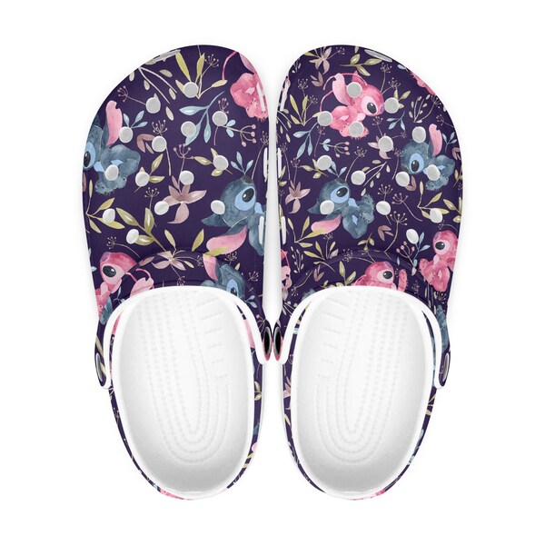 Stitch Angel Crocs - Etsy