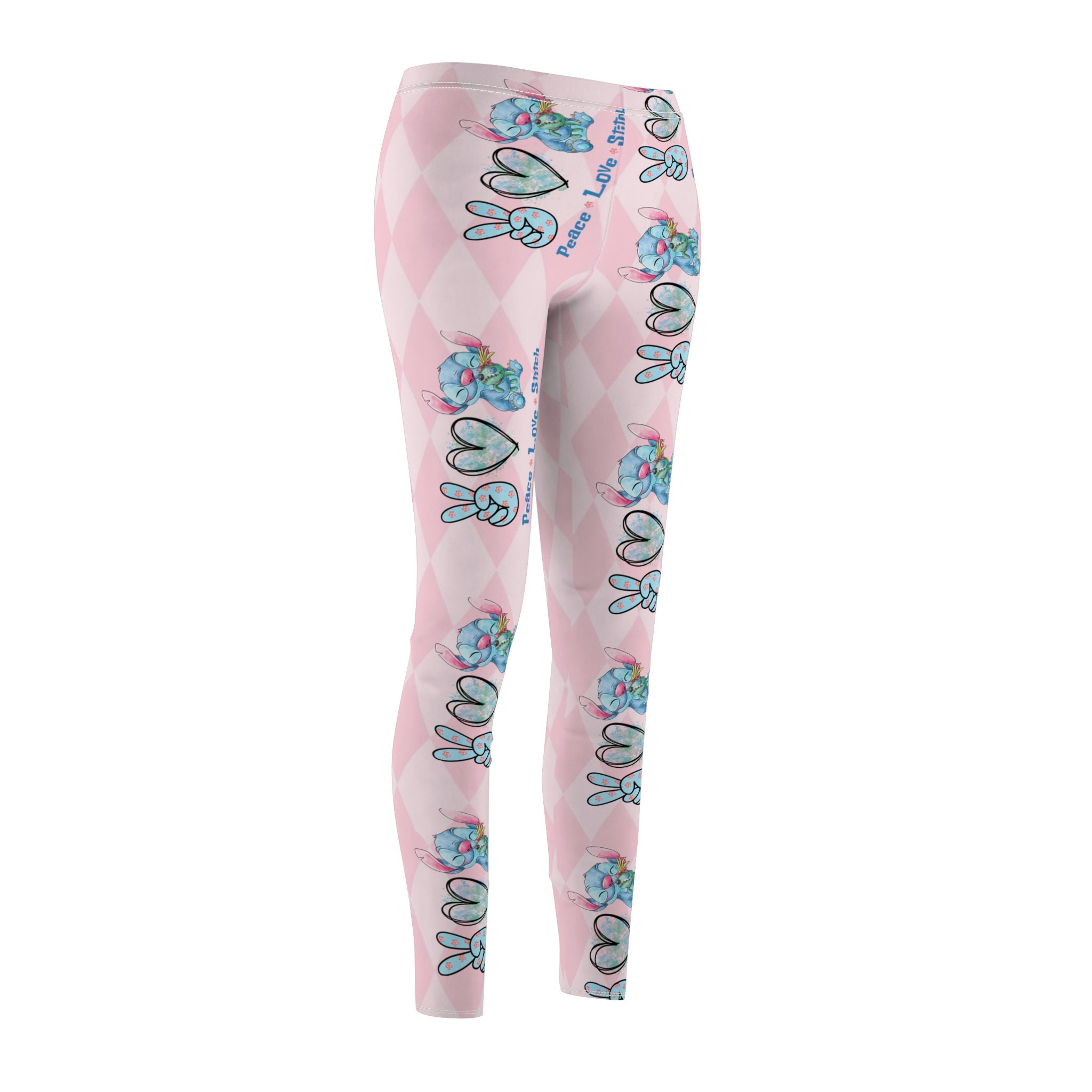 Stitch Legging Lilo And Stitch Women's Cut & Sew Casual Leggings ...