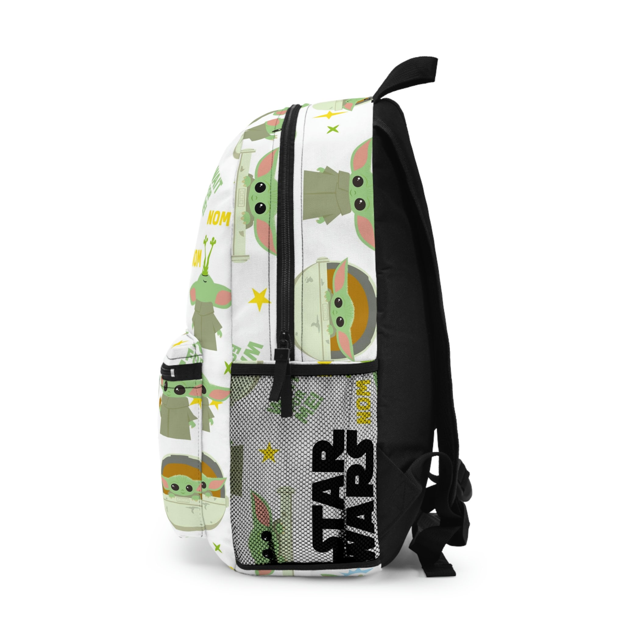 Baby Yoda Backpack, Star Wars Baby Yoda Bag, Baby Yoda Back To School Bag