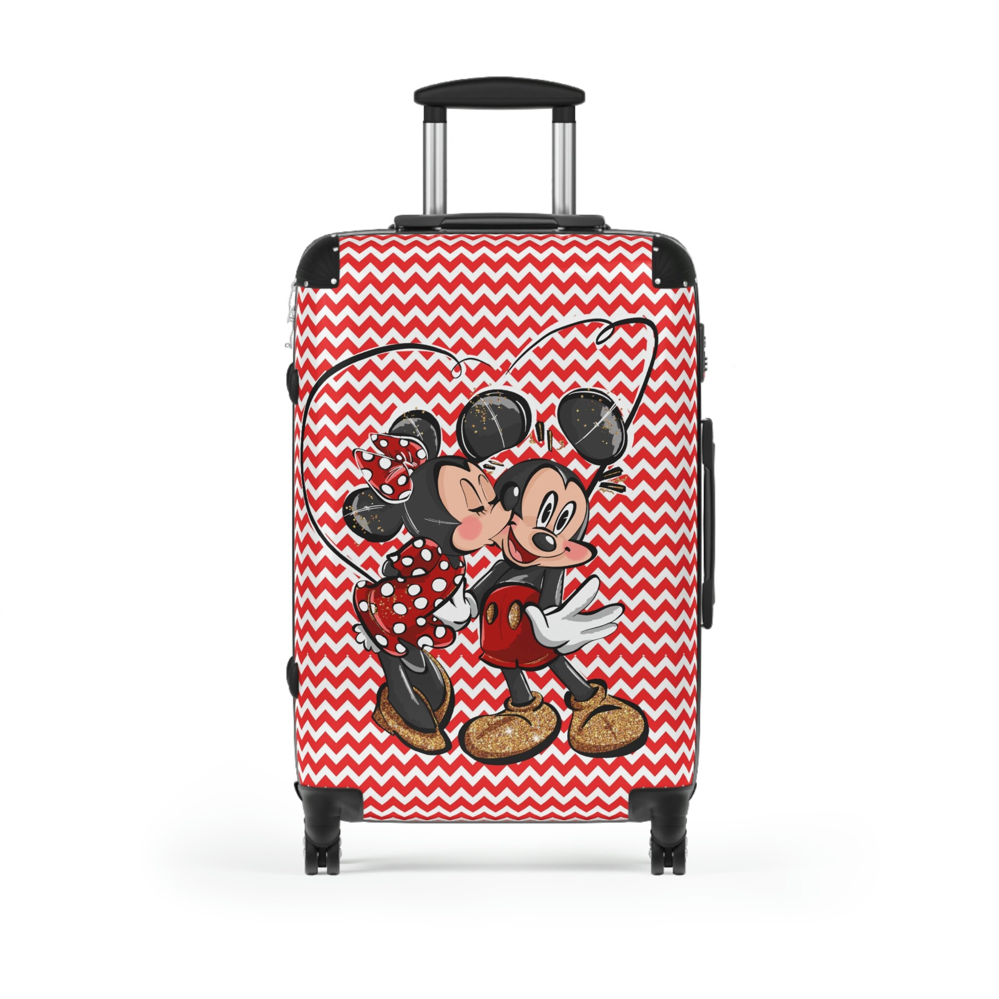 Mickey Mouse Luggage Cover, Mickey and Minnie Mouse Luggage Cover sold ...