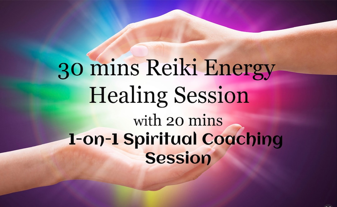 Buy 30 Mins Reiki Energy Session With 20 Mins Post-session Online in ...