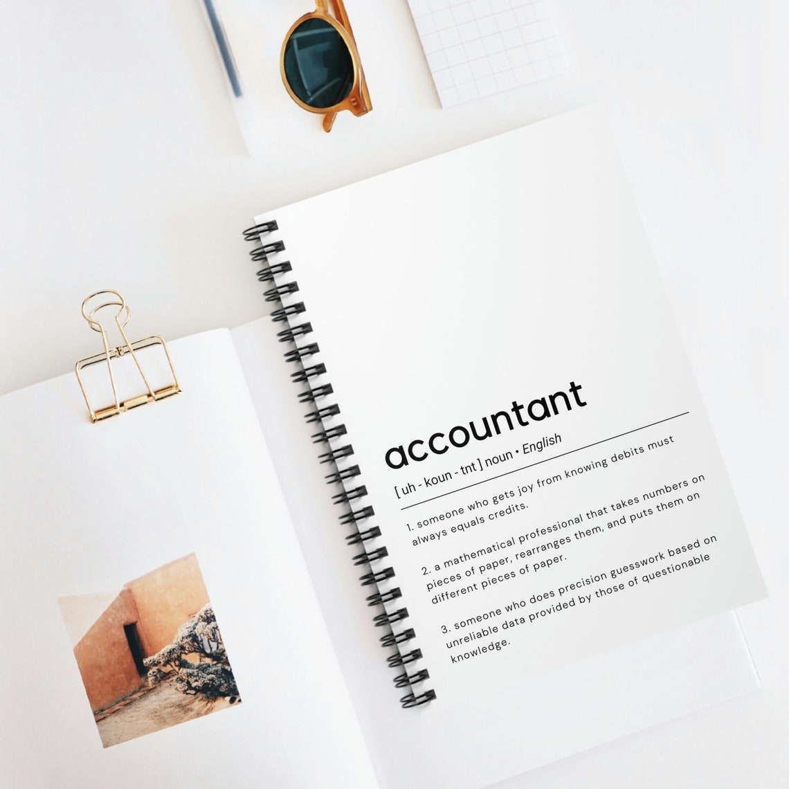 Funny Accountant Definition Notebook Accountant Gift Tax Gift CPA Gift ...