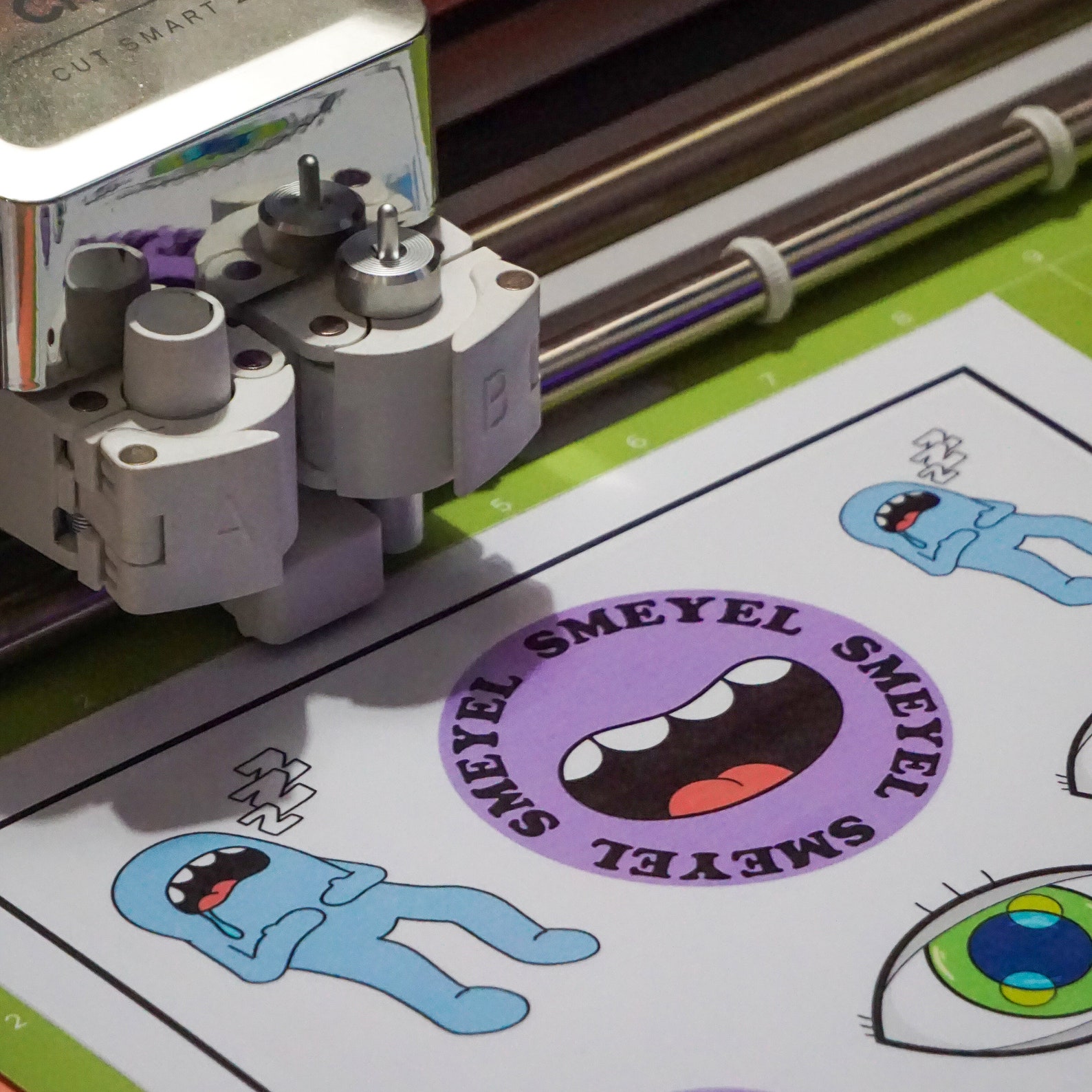 Kazuha American Kpop Lesserafim Flag Artwork Laminated Vinyl Waterproof Die-cut Sticker Pack ...