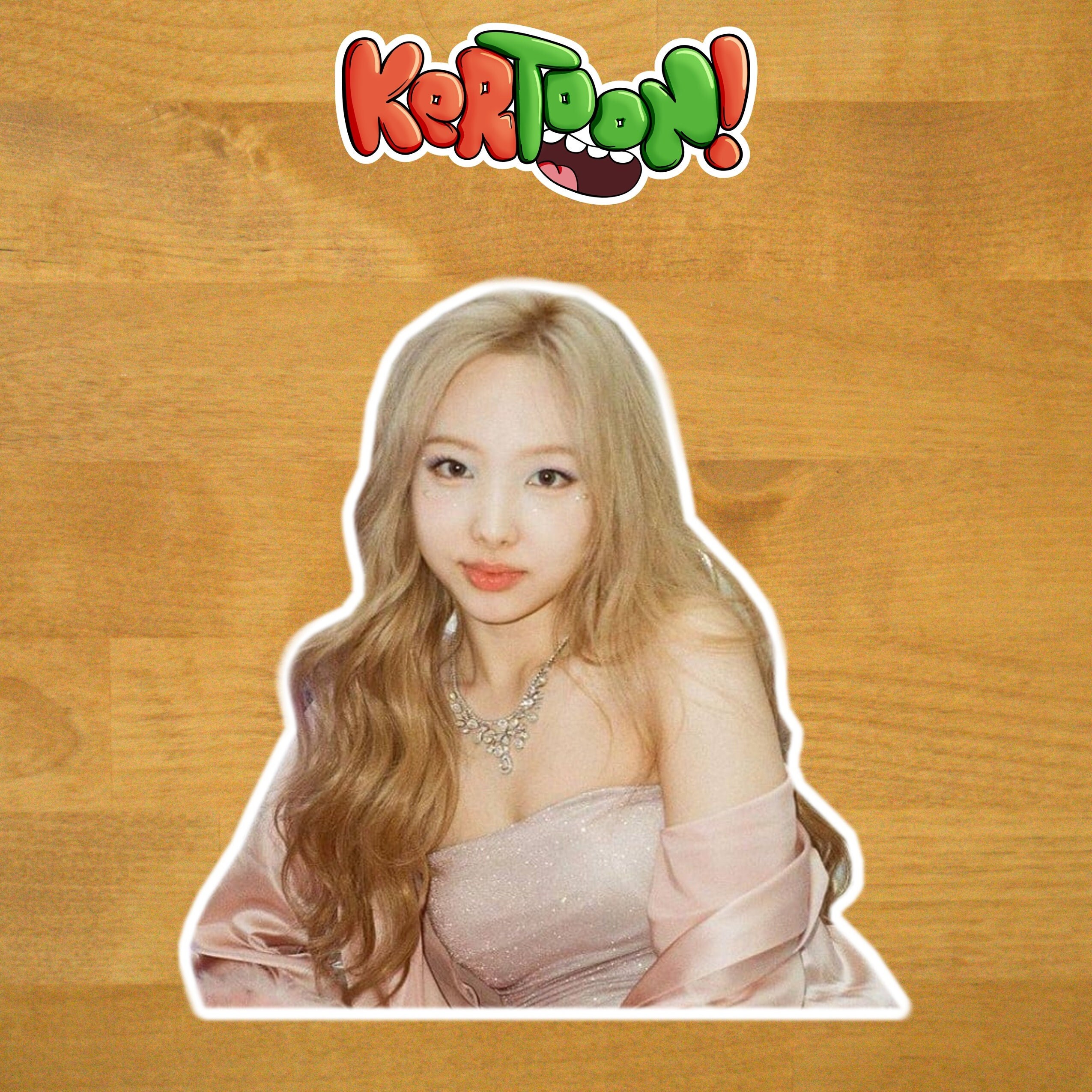 Nayeon TWICE Single Photo Picture Kpop Artwork Laminated Vinyl Waterproof Die-cut Sticker Pack ...