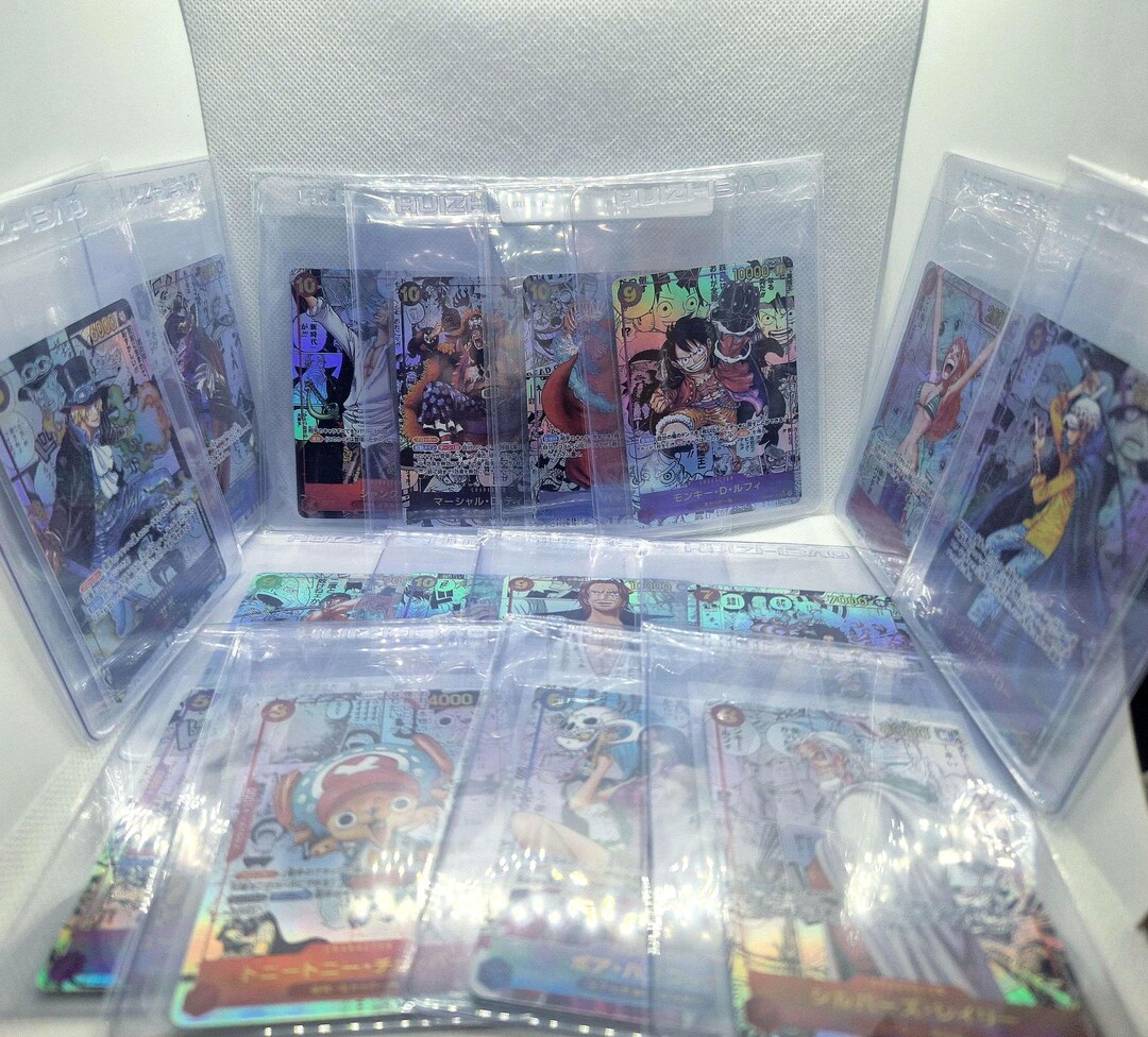 One Piece Card Proxy Manga Set | 16 Cards | JP | Luffy, Shanks, Zoro ...