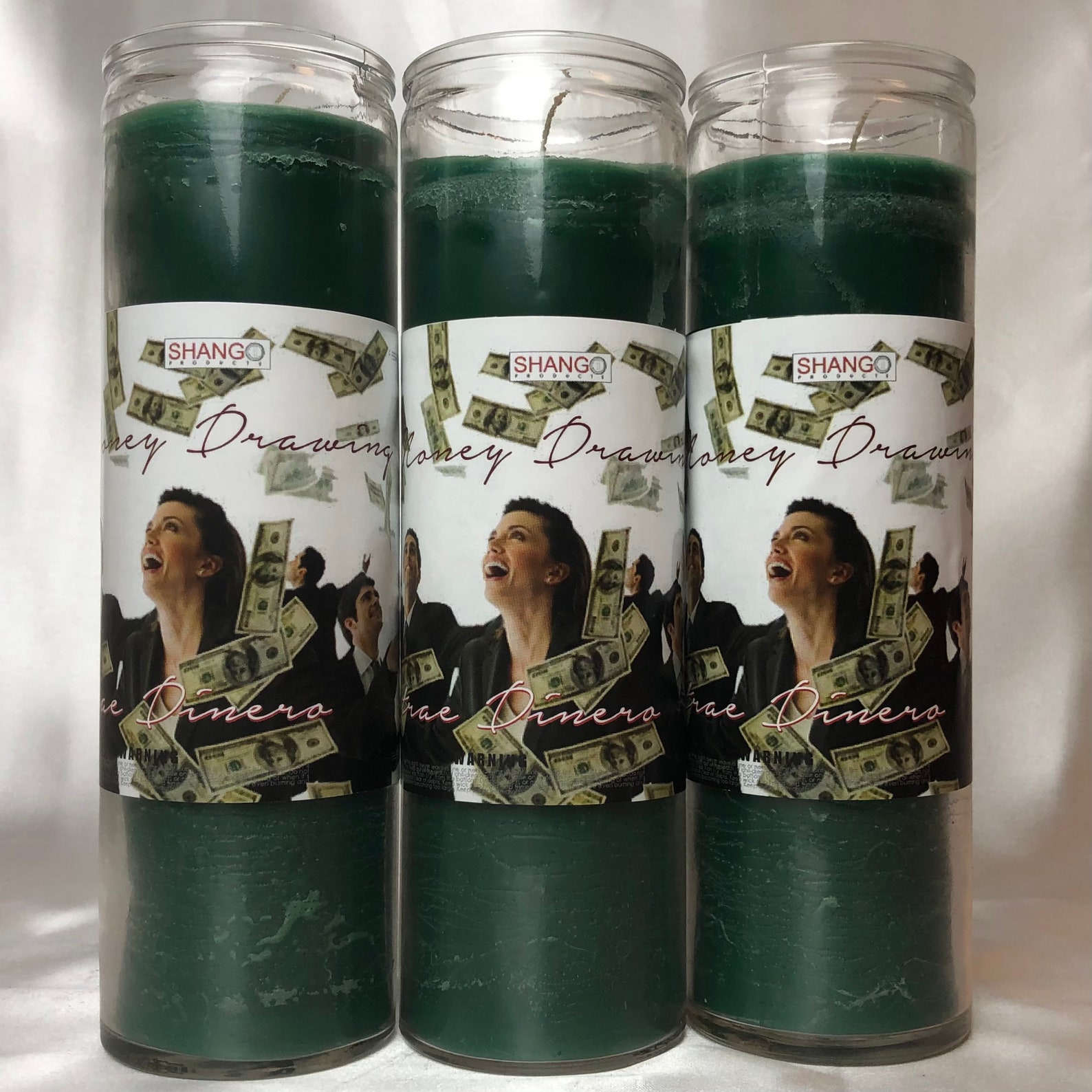 7 Day Glass Candle: Open Doors/money Drawing - Etsy