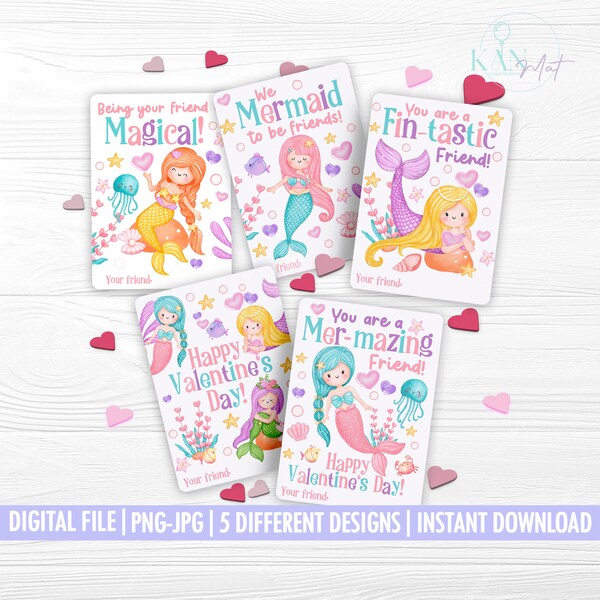 Mermaid Printable - Etsy