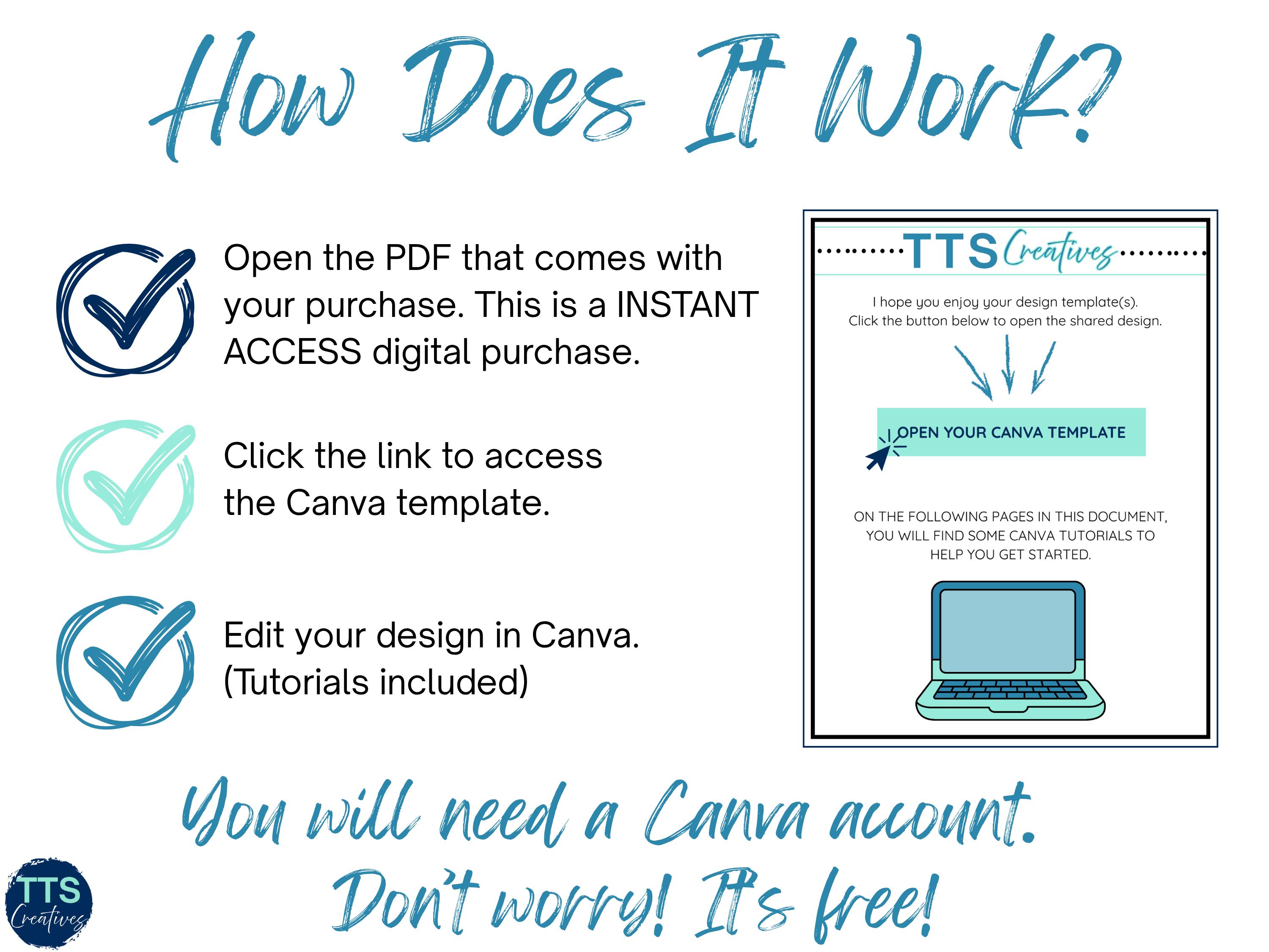 Editable Canva Templates for Teacher Sellers - TPT & Etsy Mockup ...