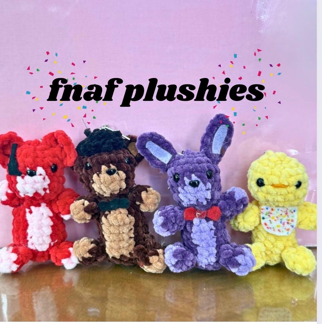 FNAF Plushies | Handmade!! - Etsy