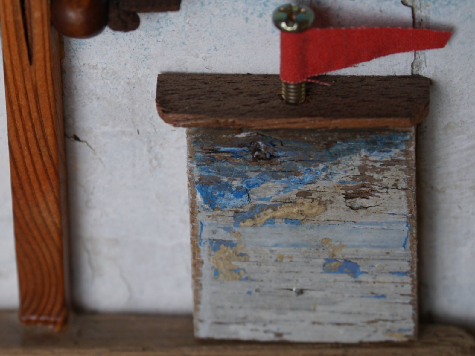 Handmade Colorful Wooden Ship Frame, Driftwood Material - Etsy