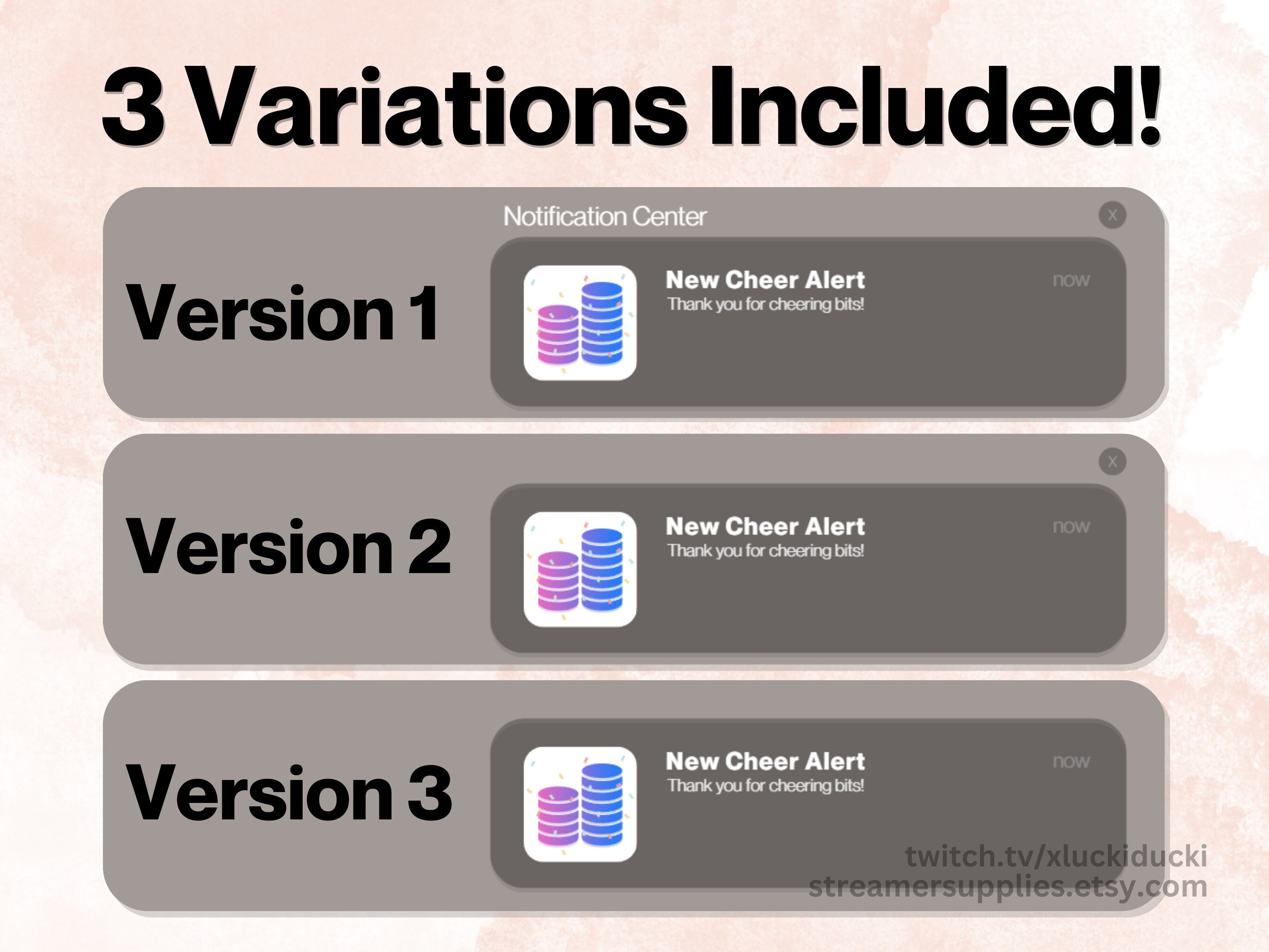 Lofi Twitch Alerts for Streaming | Ios Alerts Lofi Aesthetic Twitch ...