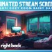 Lofi Twitch Overlay ANIMATED Lofi Stream Overlay Lofi Cozy Room Stream ...