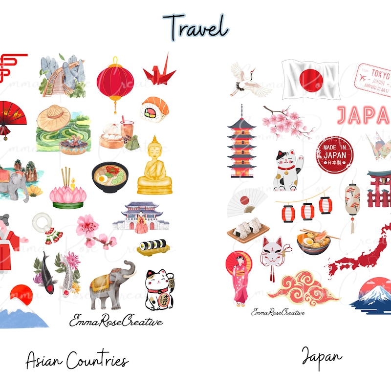 Japanese Stickers - Etsy