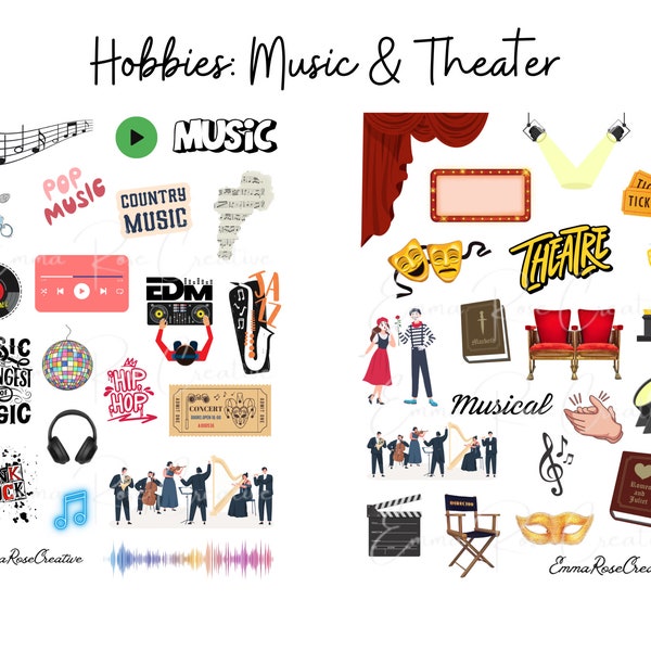 Theatre Stickers - Etsy