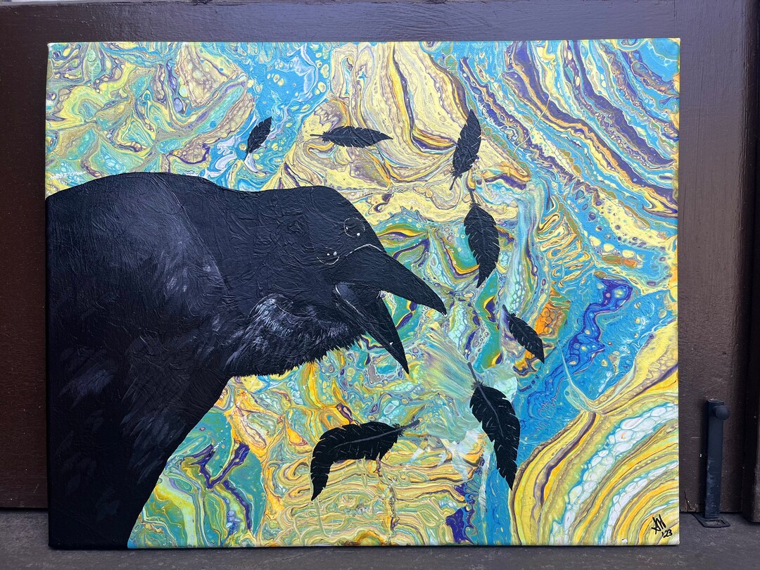 Three Eyed Raven - Etsy