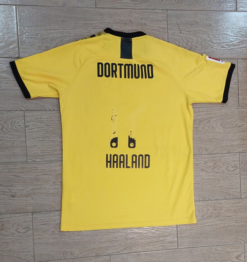 Borussia Dortmund BVB Haaland Puma Jersey - Size XL - Official Soccer ...