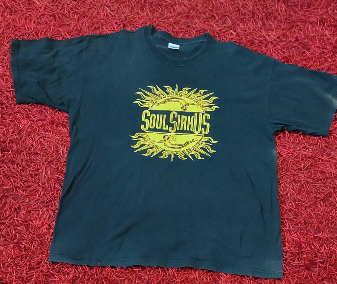 SOUL SIRKUS Rock Band T-shirt Black World Play Album Tee Size XL - Etsy