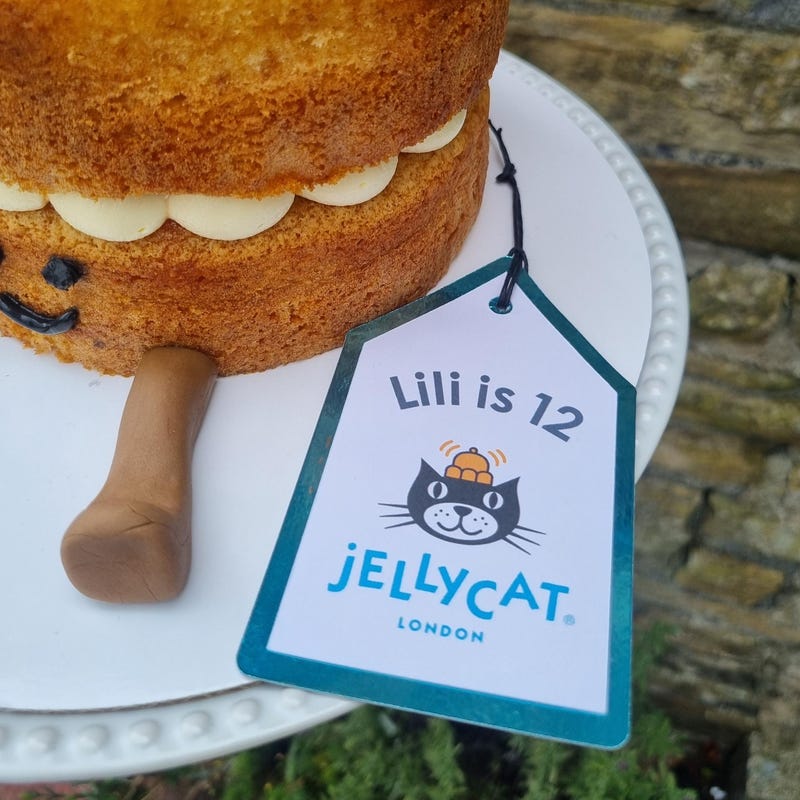 Jellycat Birthday Cat - Etsy UK