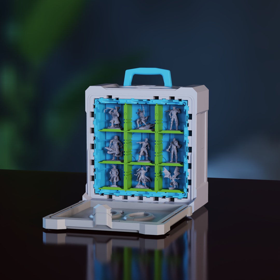 Custom 3D Printed Miniature Carrying Case Durable - Etsy