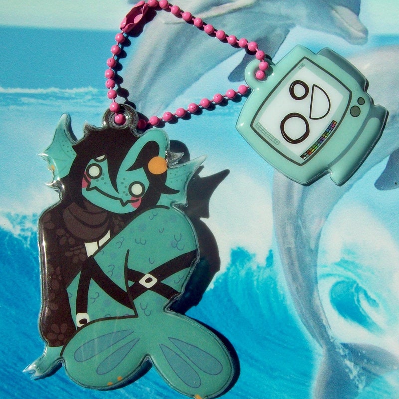 Forsaken Roblox Keychain - Etsy