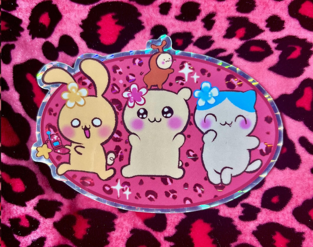 2000's Gyaru Chiikawa Sticker Prismatic - Etsy