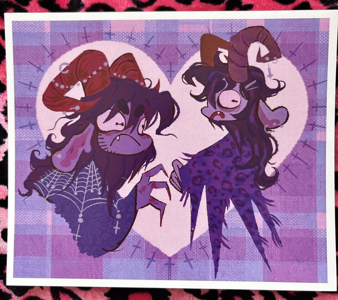 Cult of the Lamb Goat Print COTL - Etsy