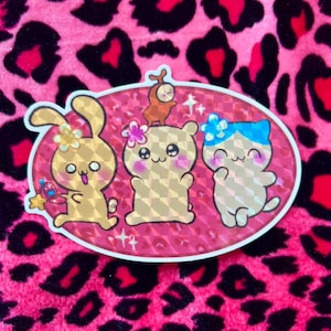 2000's Gyaru Chiikawa Sticker Prismatic - Etsy
