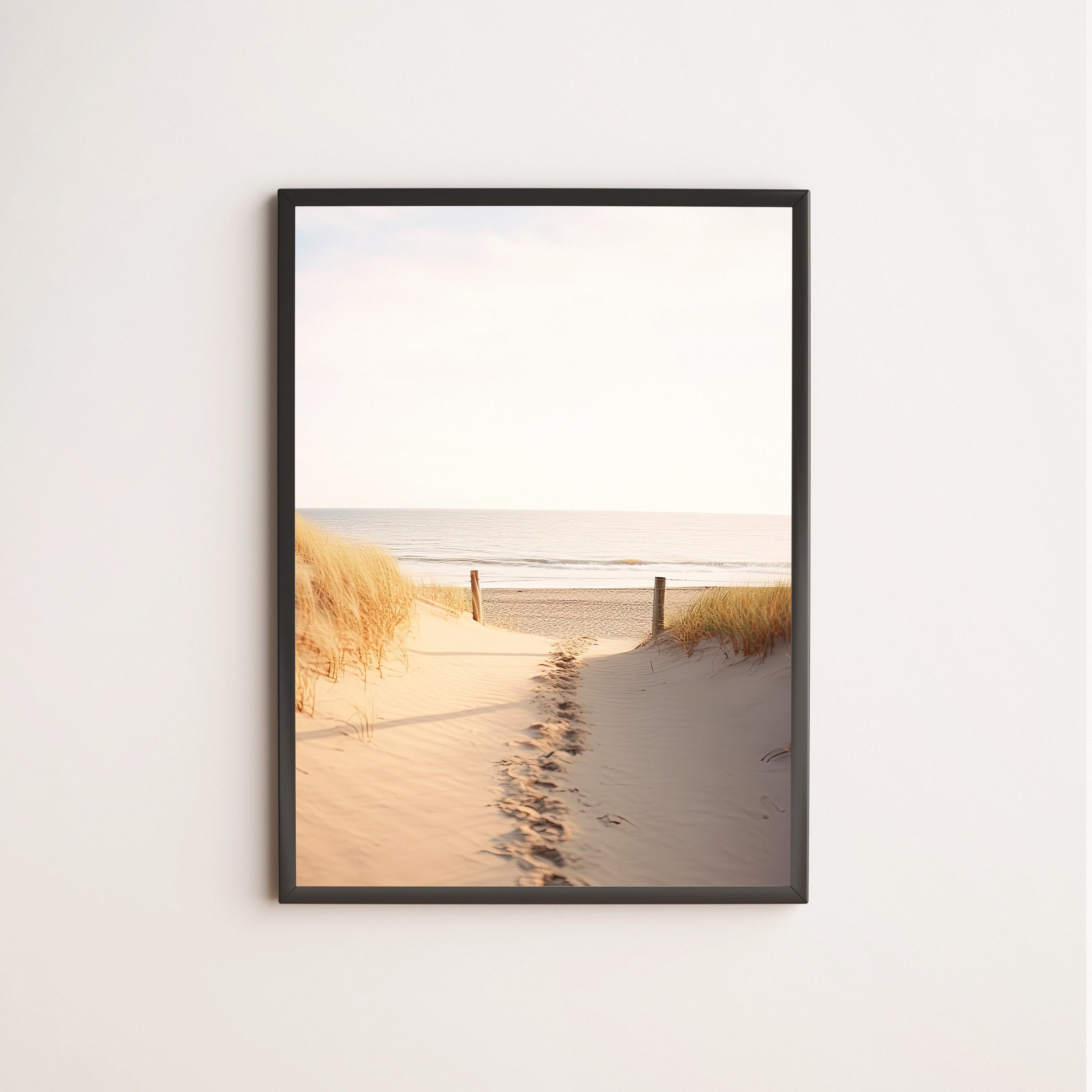 Printable Beach Photo, Beach Wall Art, Coastal Decor, Seascape Photo ...