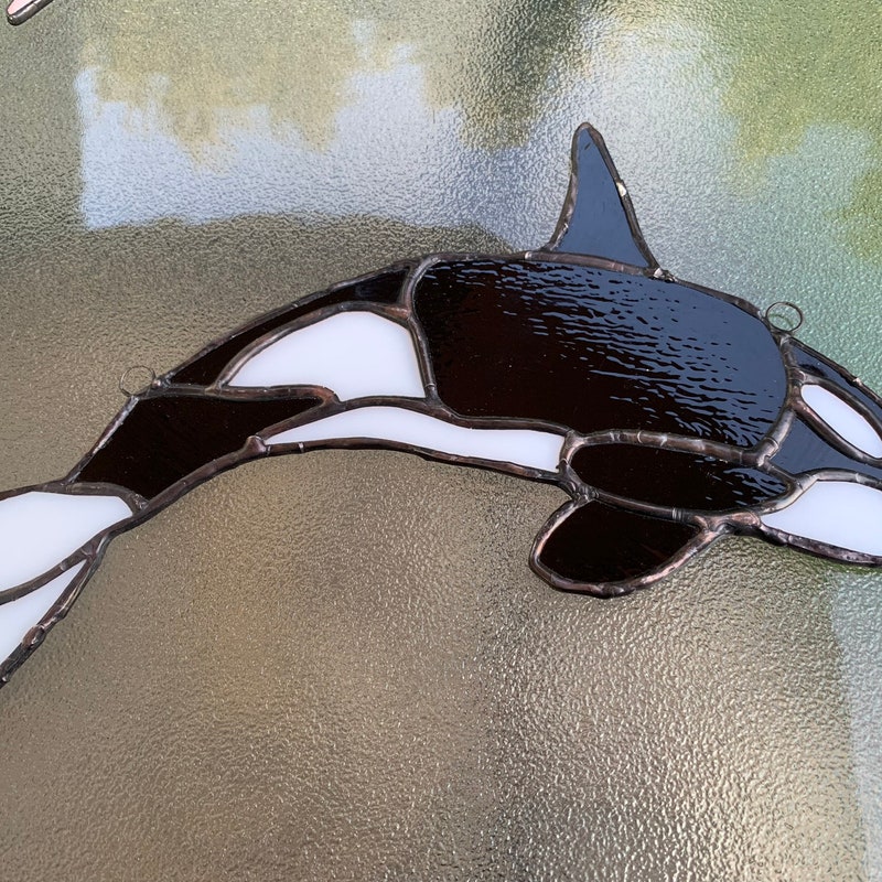 Glass Orca - Etsy