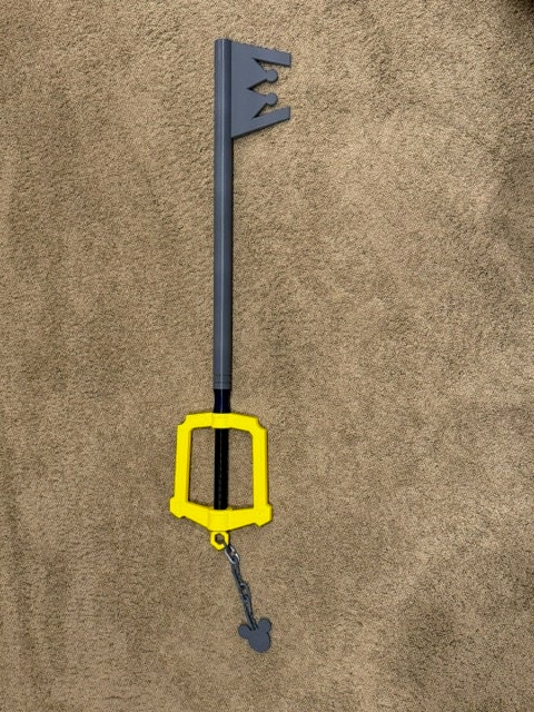 Kingdom Hearts Keyblade Replica 43 Inches Fully Assembled - Etsy