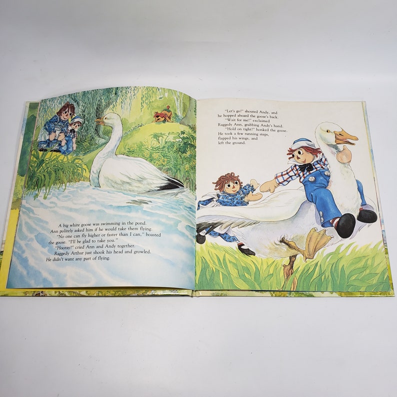 Raggedy Ann and Andy Go Flying by Mary Fulton Illustrated by Judith ...