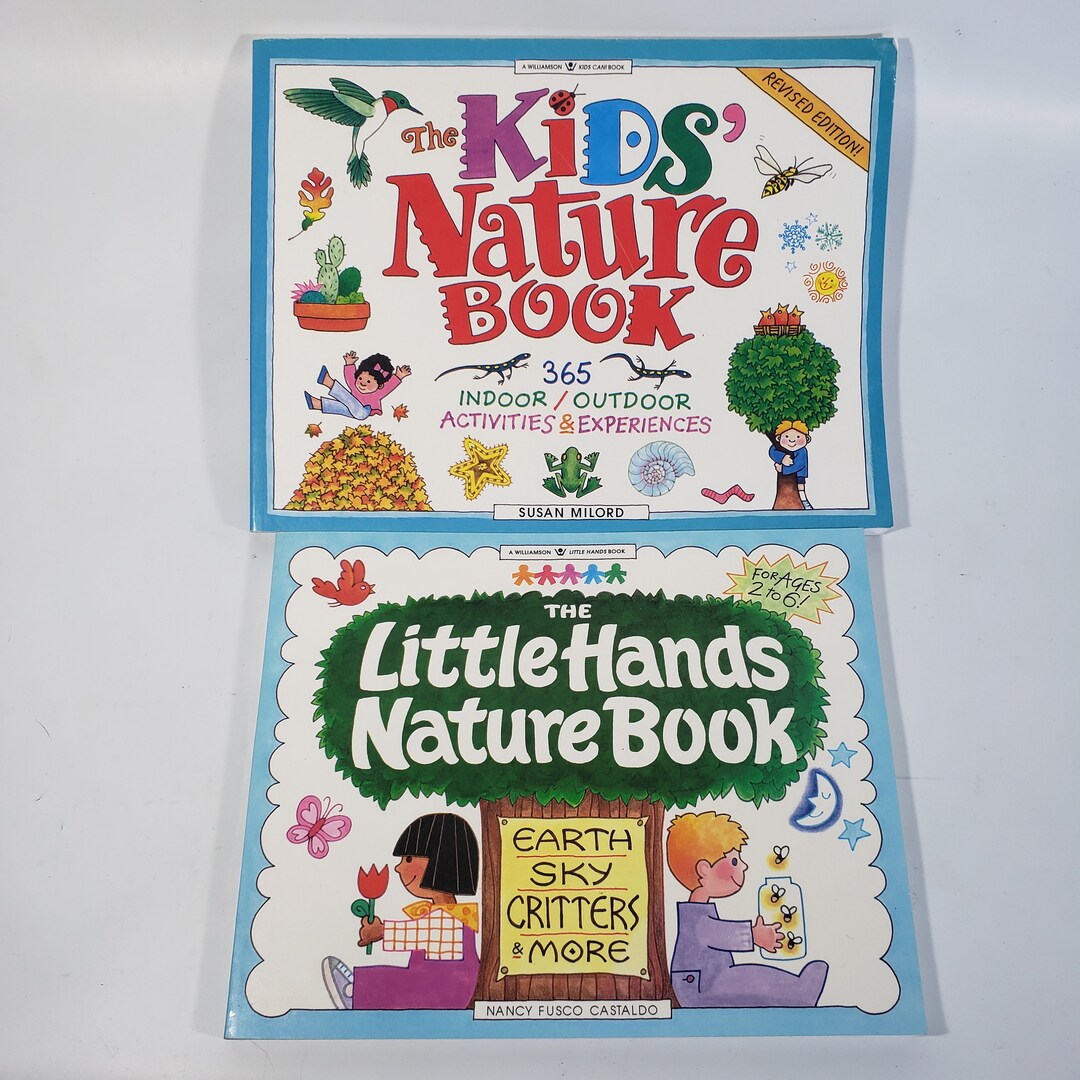 Little Hands Nature Book by Nancy Fusco Castaldo & Kids Nature Book by ...