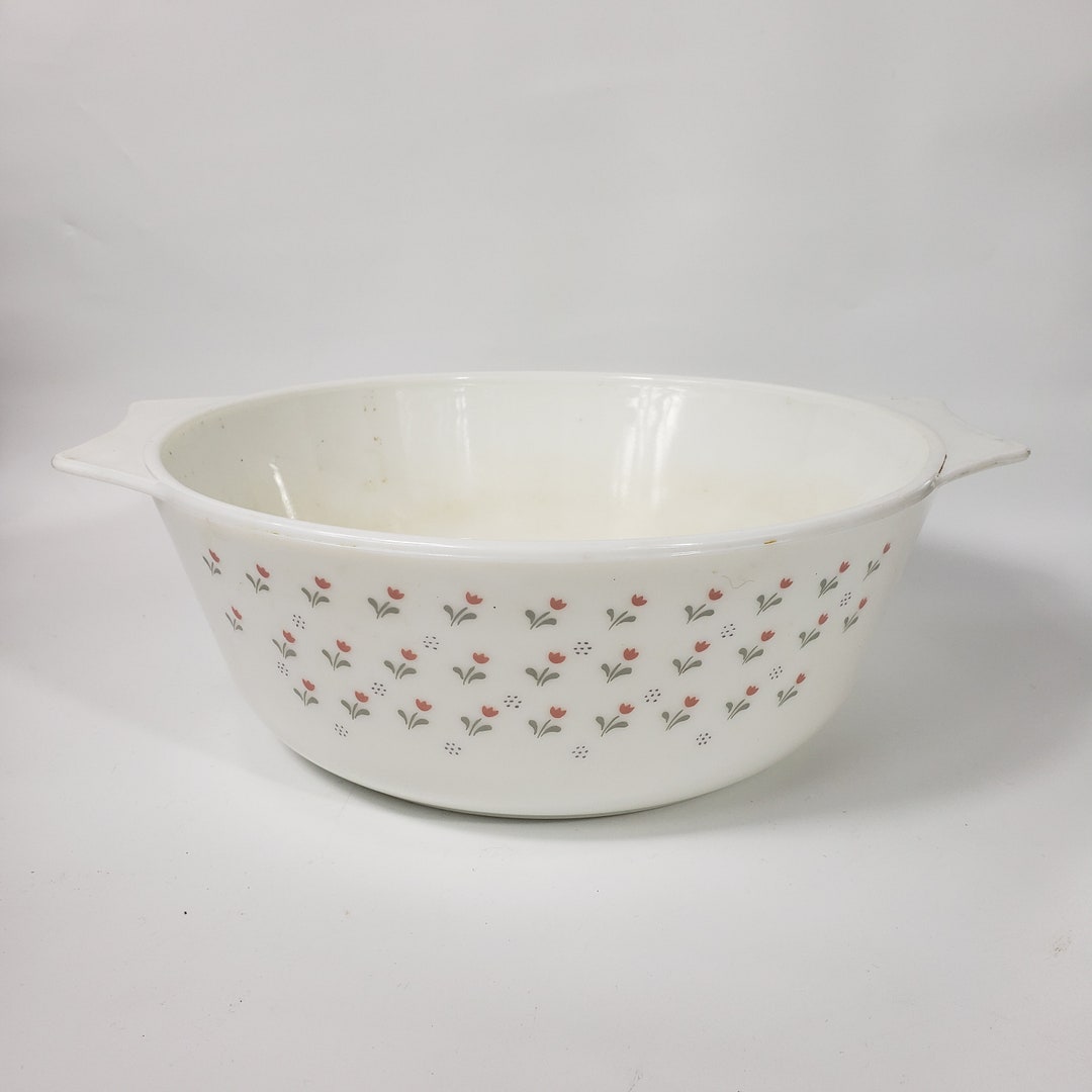 Pyrex Laura Tulips Flower Casserole Dish - Etsy